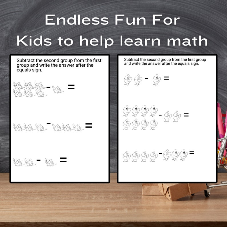 Kindergarten Math Printable Worksheet 40 Counting Addition and ...