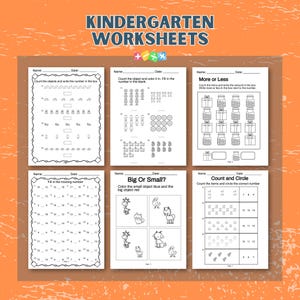 Printable Math Worksheet Bundle Math Activity Book Kid Multiplication ...