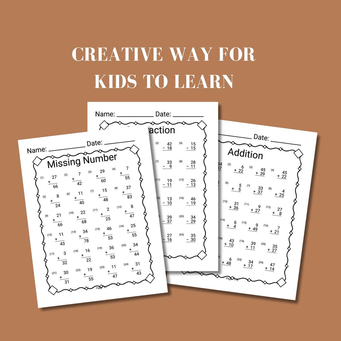 2nd Grade Math Worksheet Second Grade Math 2nd Grade Homeschool Math ...