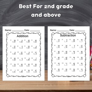 2nd Grade Math Worksheet Second Grade Math 2nd Grade Homeschool Math ...