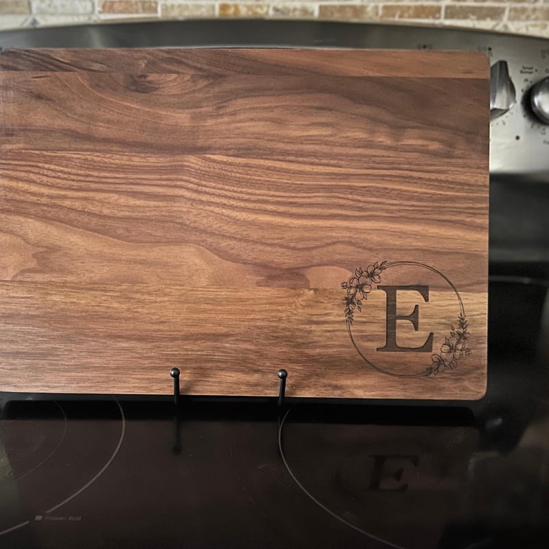 Monogram Cutting Board - Etsy