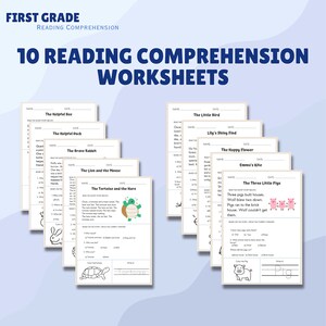 Reading Comprehension Passage Homeschool Lesson Plan Children Reading ...