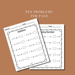 Mathematics First Grade Addition Subtraction Worksheet 1st Grade ...