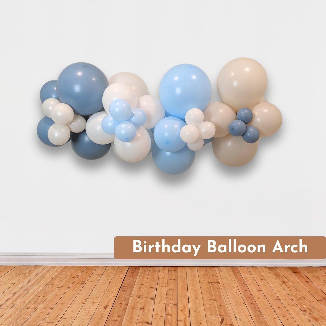 1st Birthday Balloon Arch Balloon Garland Kit for Birthday First ...