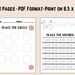Shape Tracing Worksheet Preschool Number Tracing Worksheet Bundle ...