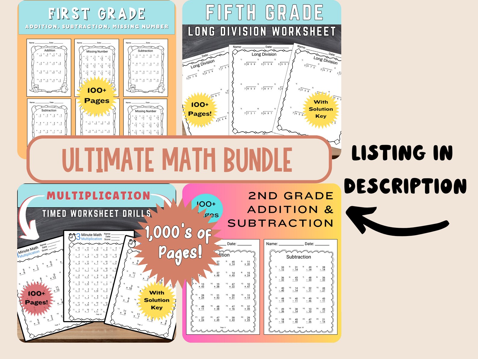 Shape Tracing Worksheet Preschool Number Tracing Worksheet Bundle ...