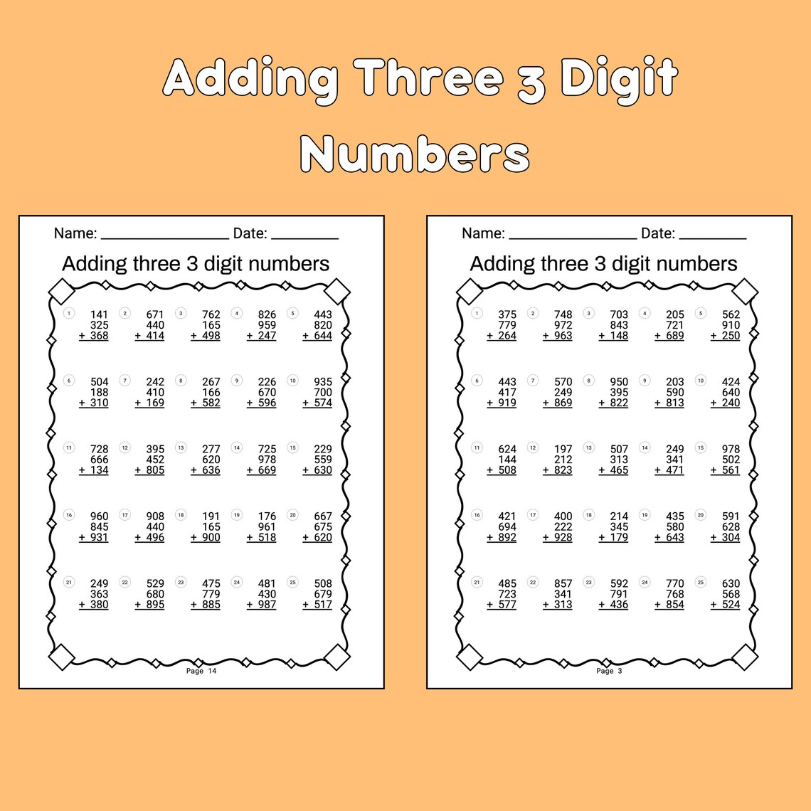 Grade 4 Addition Worksheet Math Fourth Grade Sheet Math Printable ...