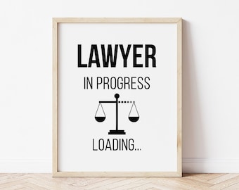 Law School Poster - Etsy
