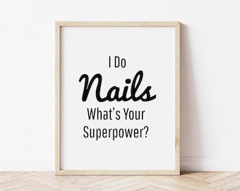 Nail Technician Printables - Etsy
