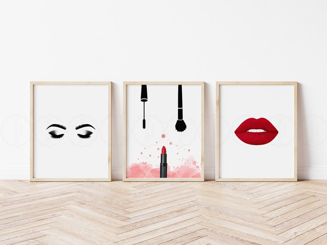 Beauty Room Decor Makeup Wall Art Digital Download Makeup | Etsy