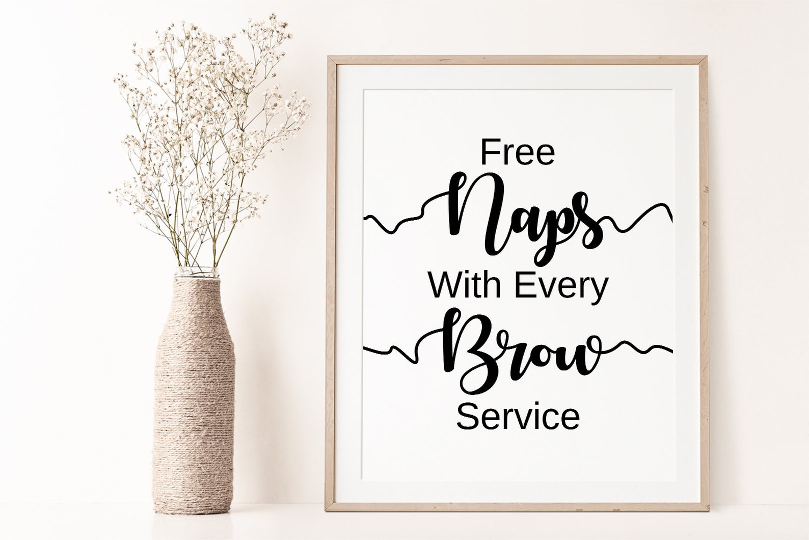 Brow Artist Salon Decor, Eyebrow Poster, Digital Download, Eyebrow ...