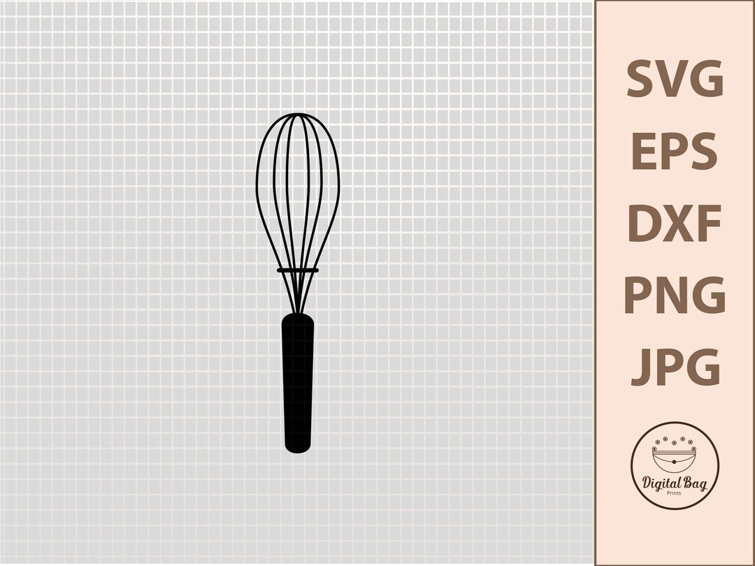 Egg Whisk SVG, Kitchen SVG, Baking SVG, Egg Whisk Png, Baker Svg ...