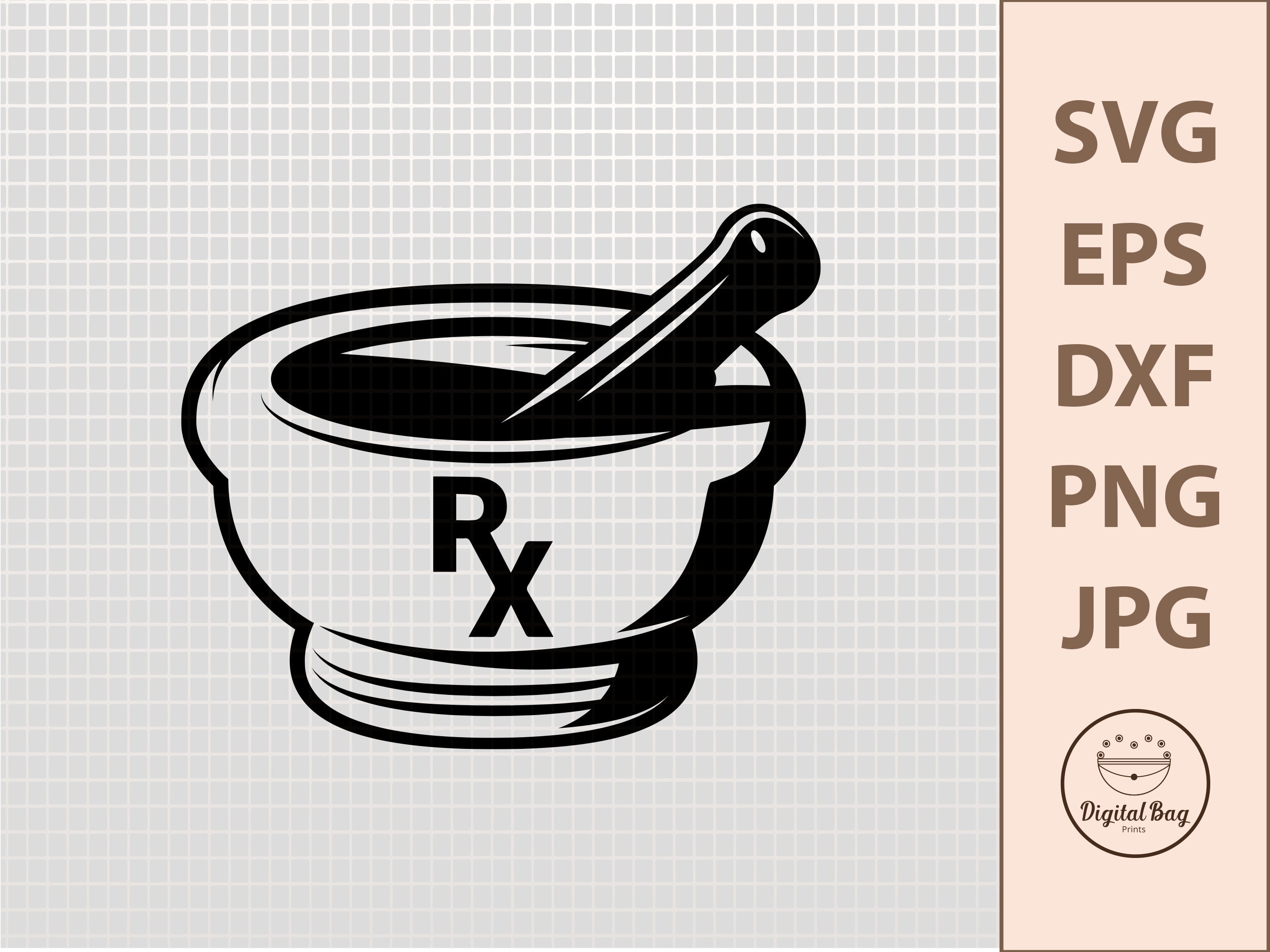 Rx Mortar And Pestle