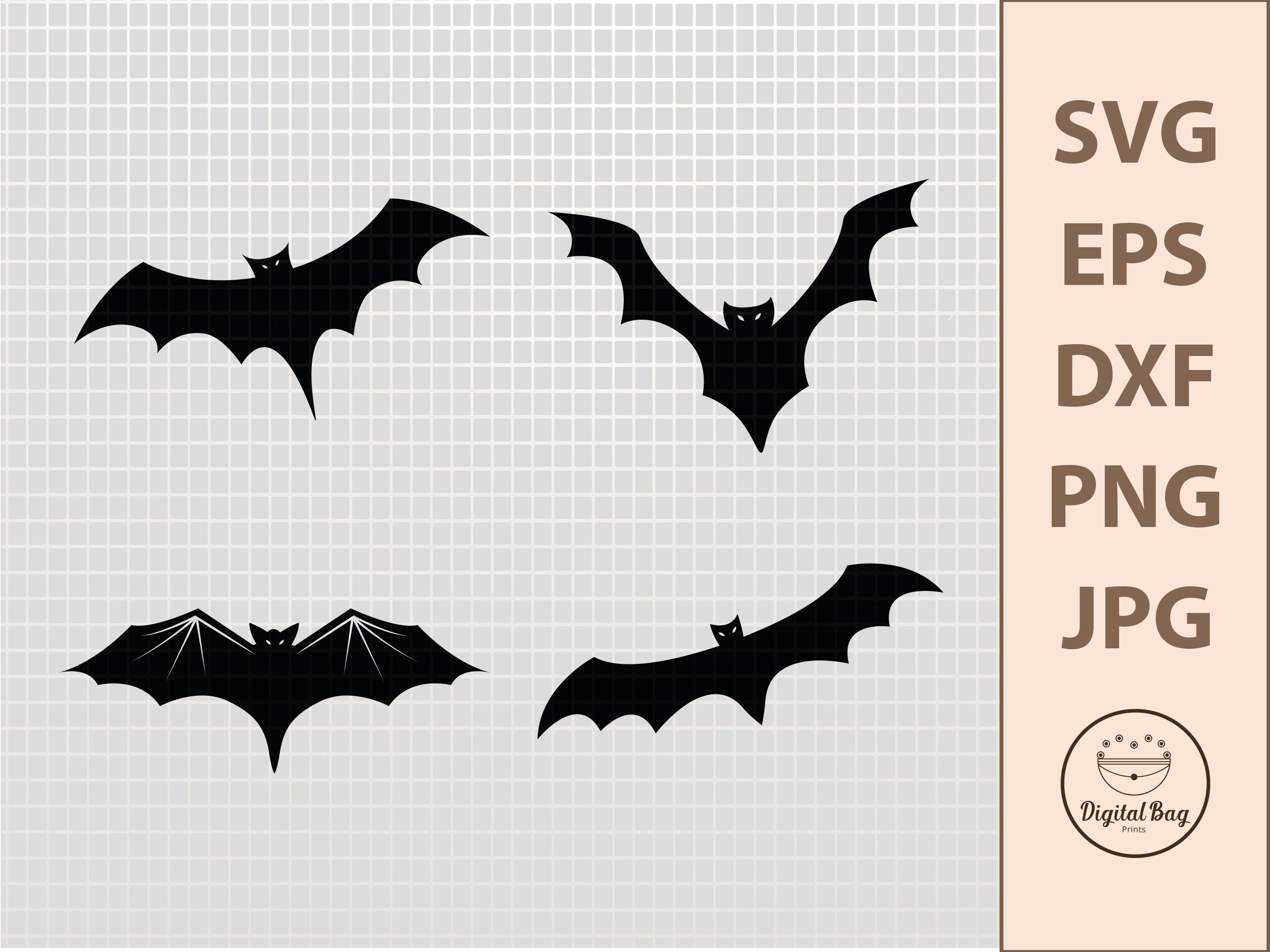 Bat SVG Halloween SVG Spooky SVG Horror Svg Svg Files for - Etsy