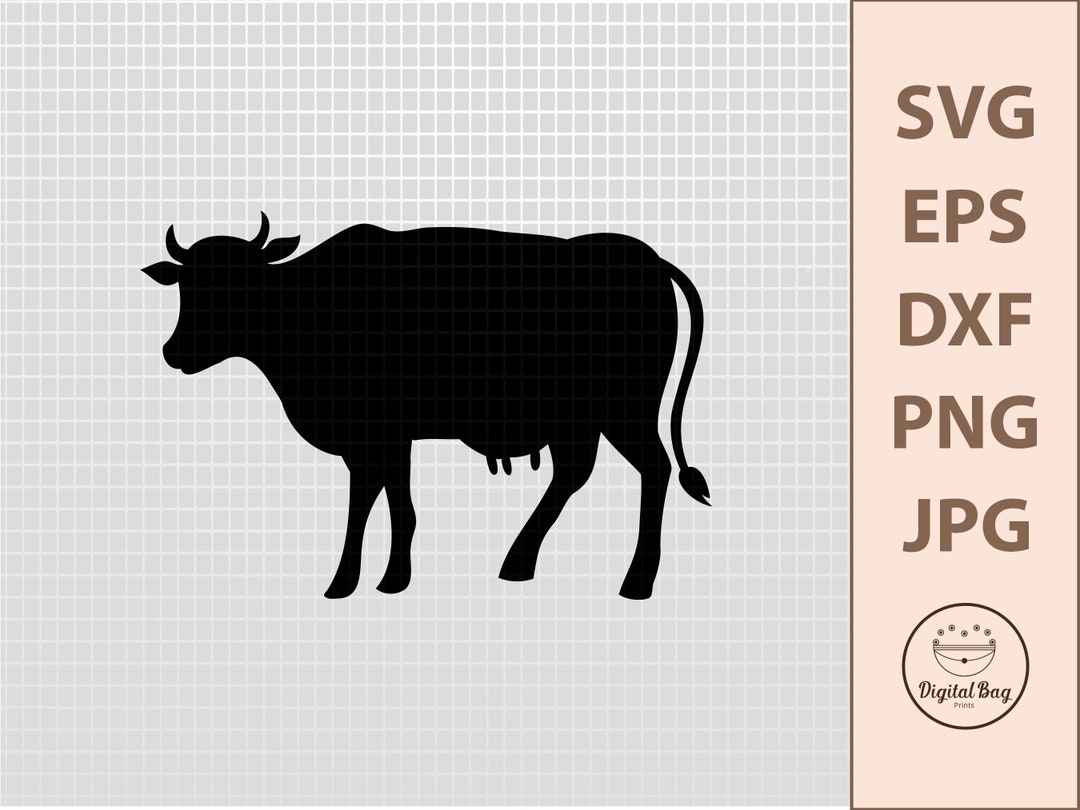 Cow SVG Animals SVG Cow PNG Svg Files for Cricut Farm - Etsy