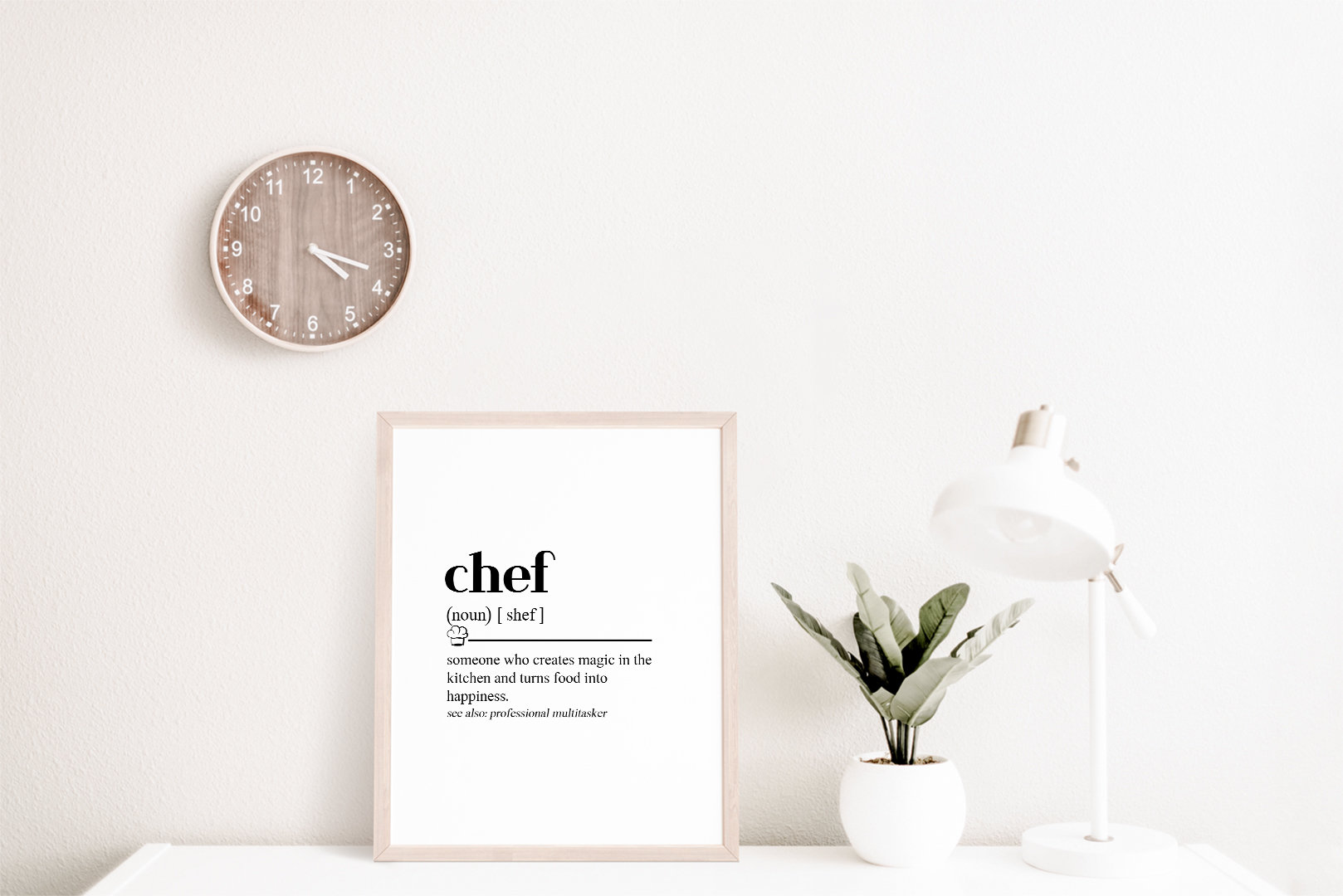 Chef Definition, Chef Gift, Digital Download, Definition Print, Kitchen ...