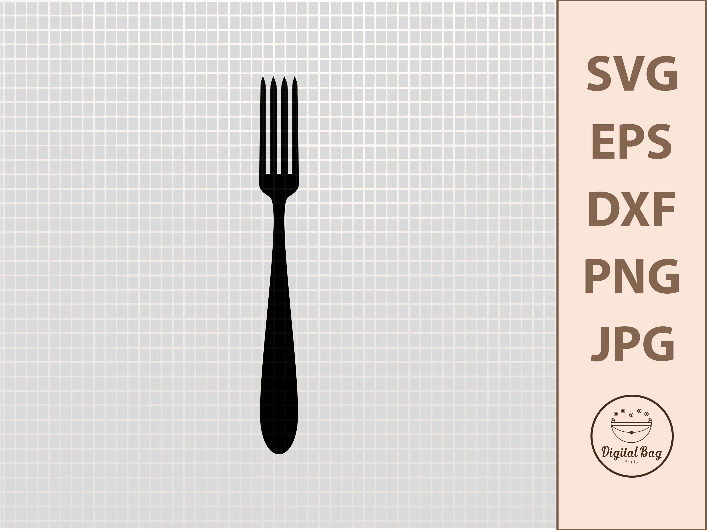Fork SVG, Kitchen SVG, Restaurant SVG, Cooking Svg, Fork Png, Svg Cut ...