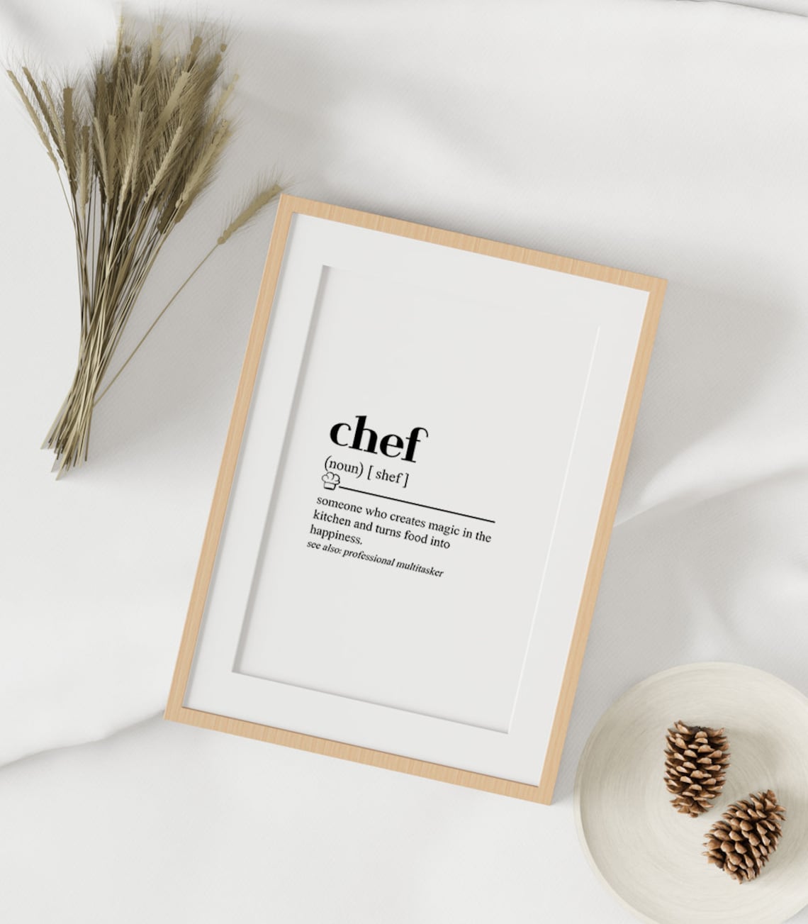 Chef Definition Chef Gift Digital Download Definition - Etsy