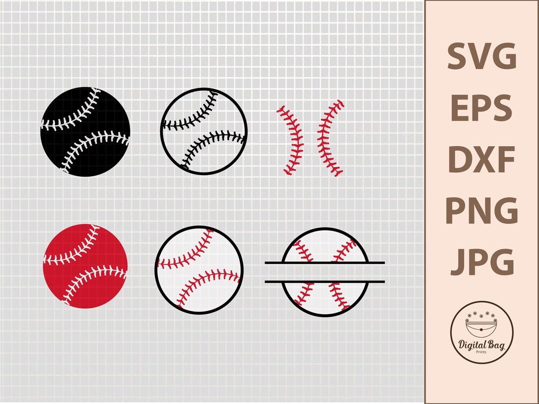 Baseball SVG Bundle, Sports SVG, SVG Files for Cricut, Silhouette Svg ...