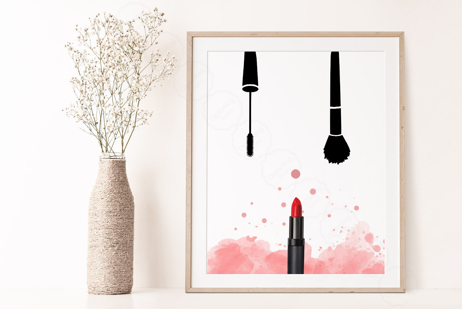 Beauty Room Decor Makeup Wall Art Digital Download Makeup | Etsy