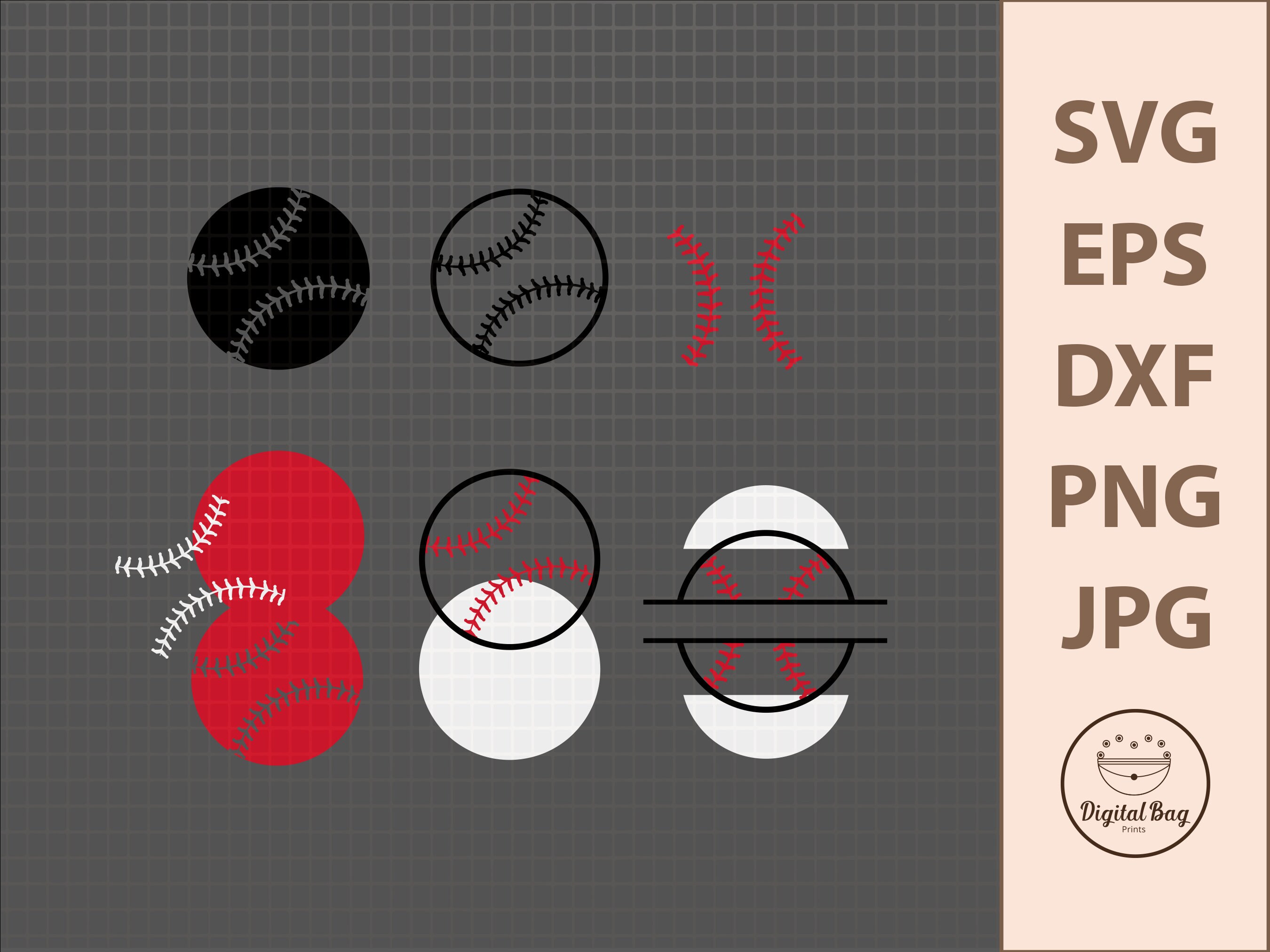 Baseball SVG Bundle, Sports SVG, SVG Files for Cricut, Silhouette Svg ...
