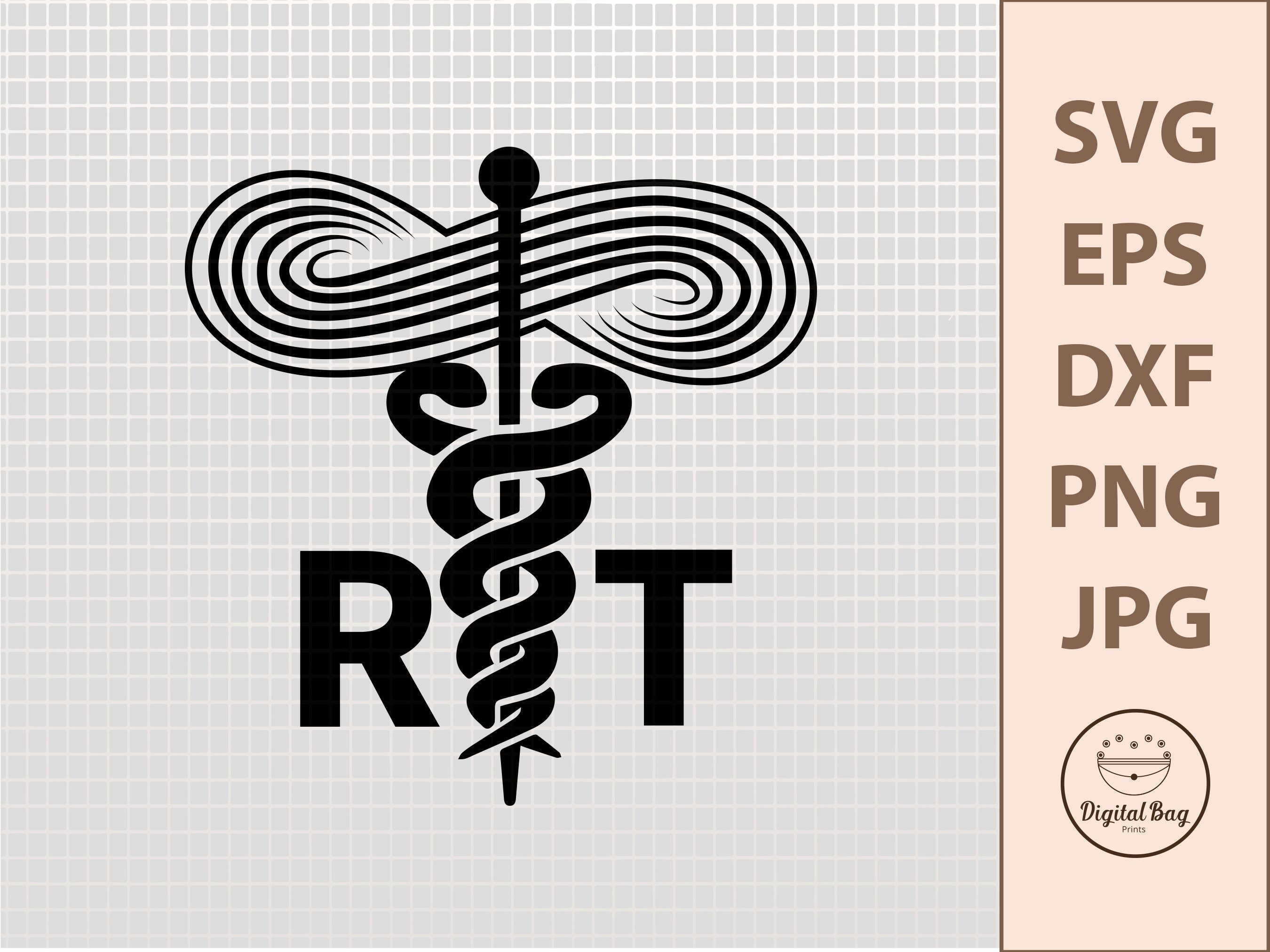 RT SVG, Respiratory Therapist Symbol SVG, Respiratory Therapy Svg ...