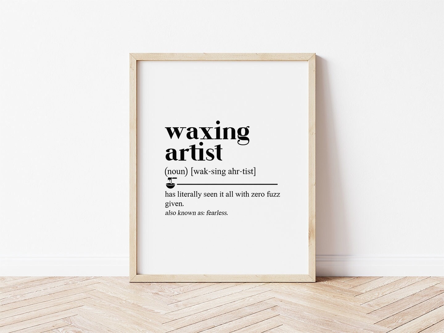 Waxing Room Decor Waxing Poster Digital Download Waxing - Etsy