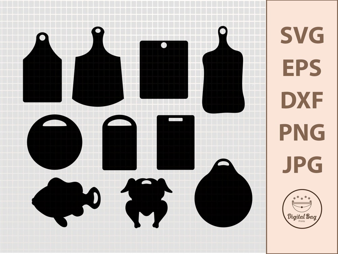 Cutting Board SVG, Kitchen SVG, Woodworking Plans, Cooking SVG, Chef ...