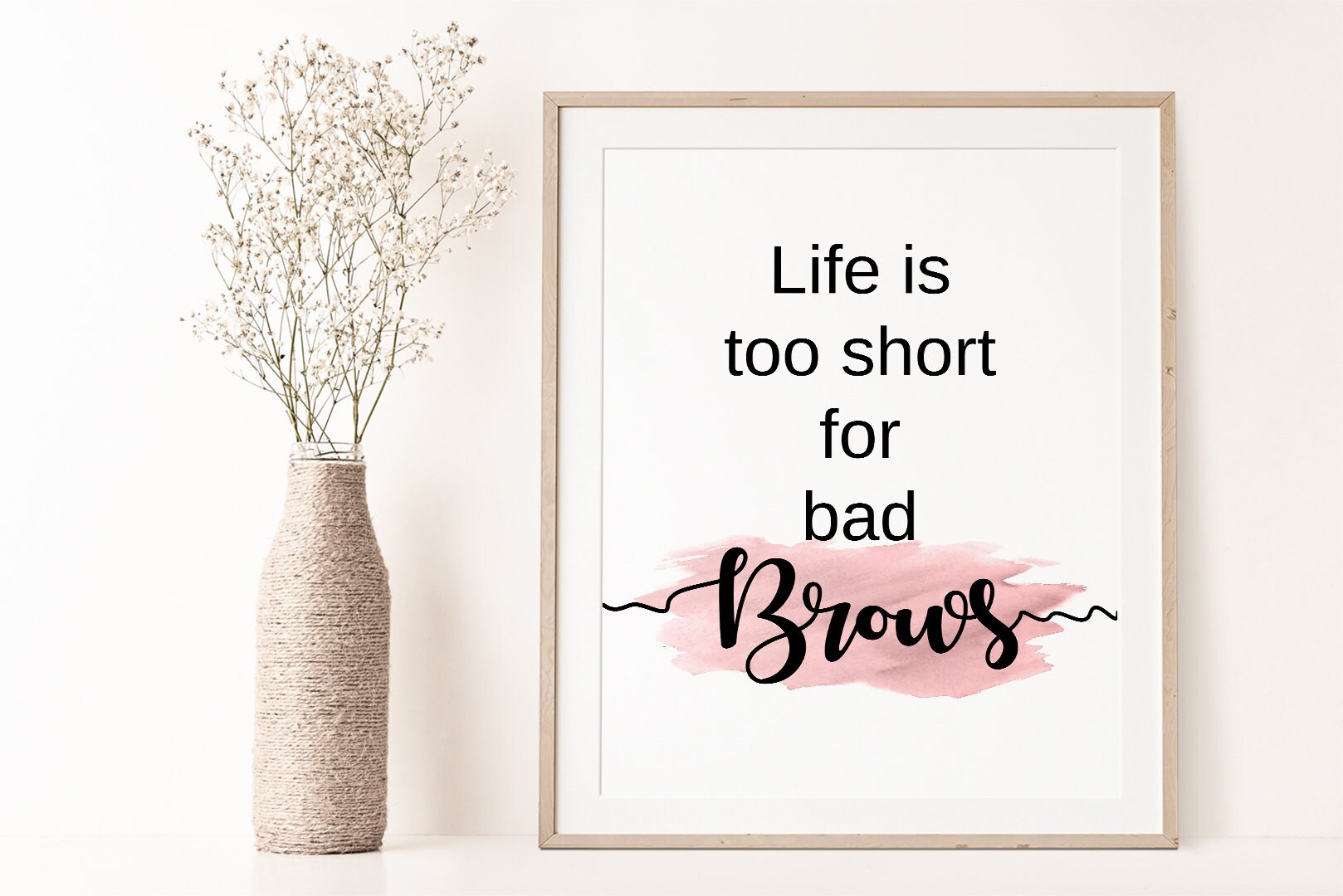 Brow Art Microblading Poster Digital Download Brow Prints - Etsy