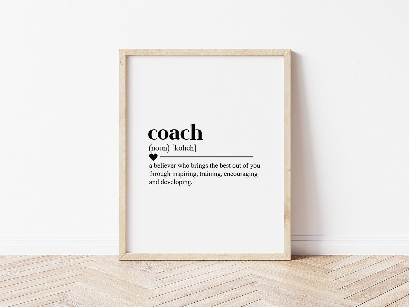 Coach Definition Coach Gifts Digital Download Definition - Etsy
