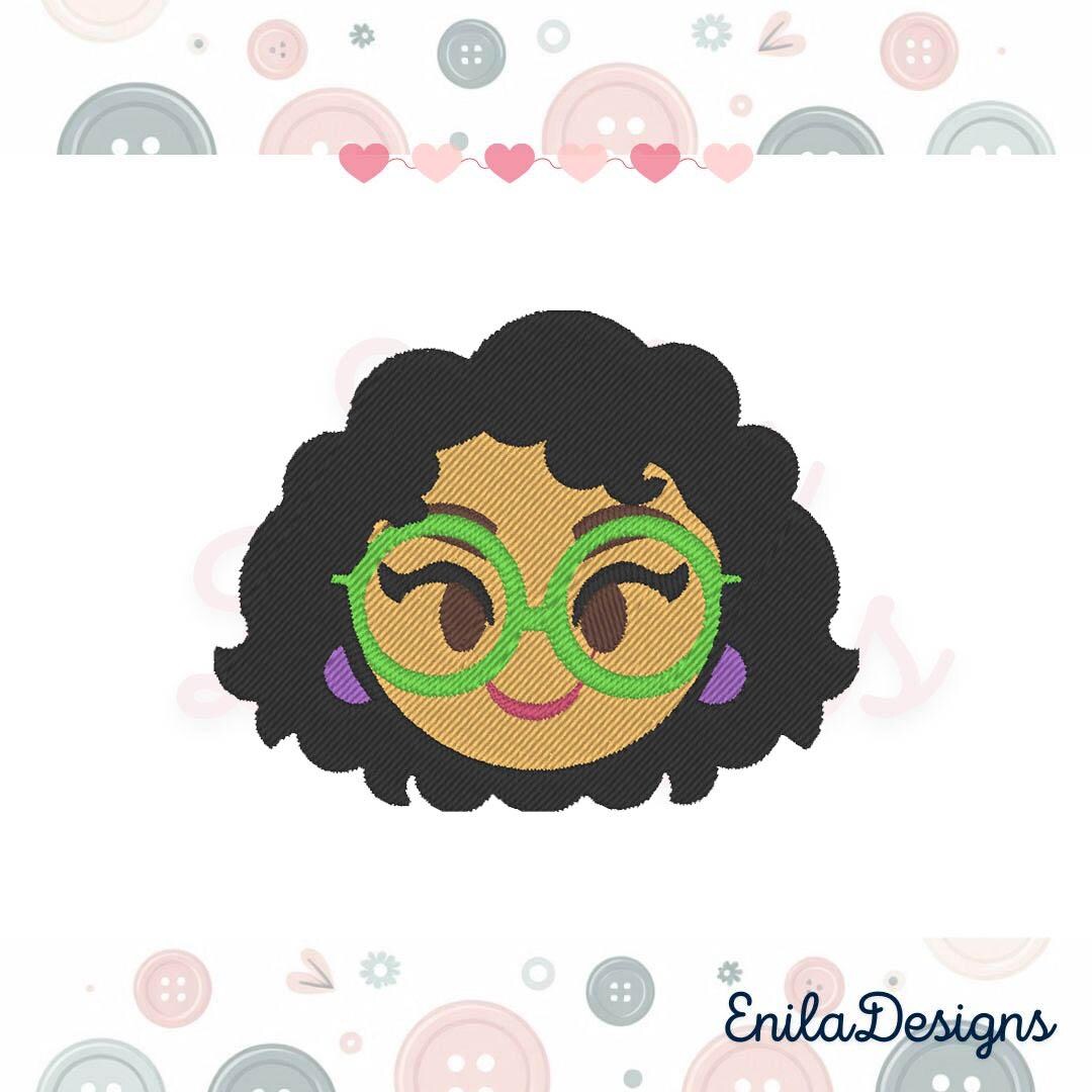 Mirabel Girl Character Inspired Embroidery File Design - Etsy