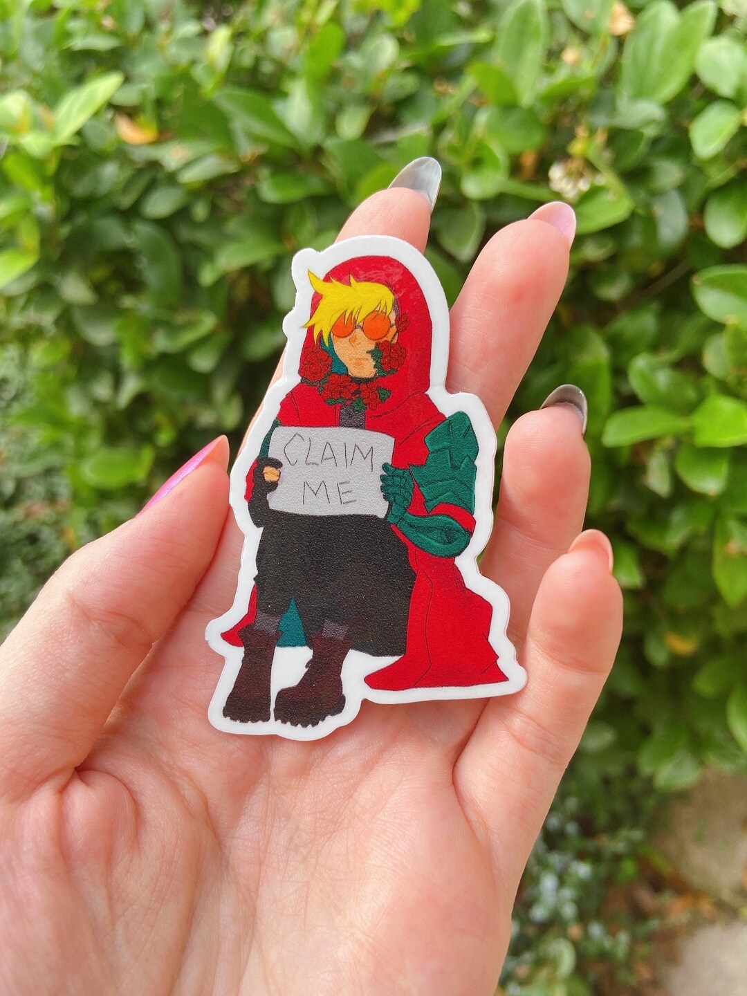 Claim Me Plant Boy Sticker - Etsy