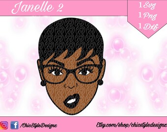 Svg African Woman - Etsy