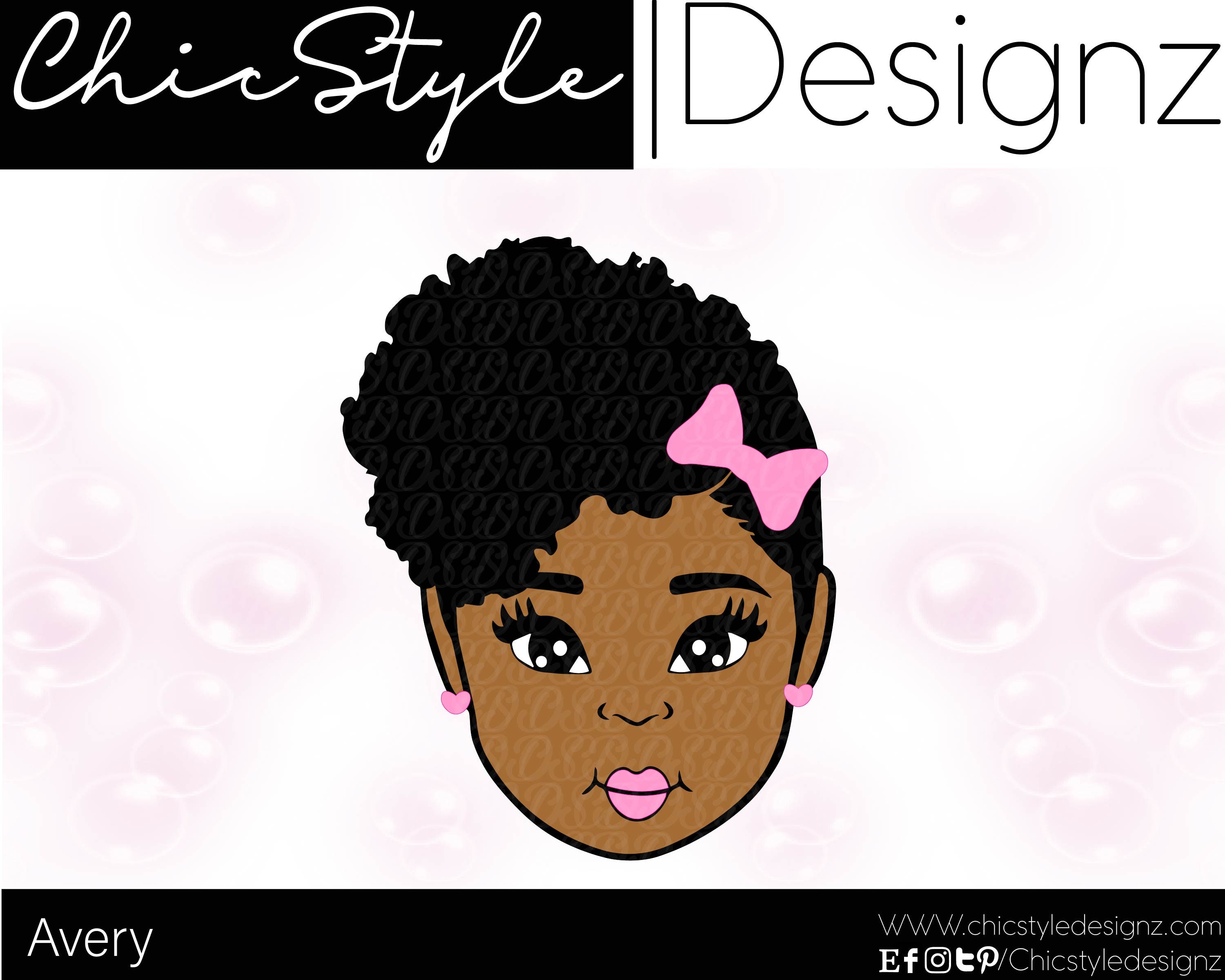 Craft Supplies & Tools Natural African SVG File Niki svg Afro svg ...