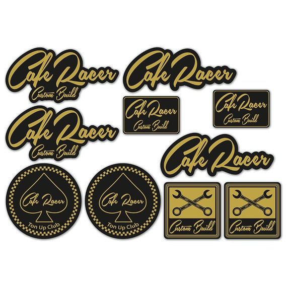 Cafe Racer Sticker Logo | Reviewmotors.co