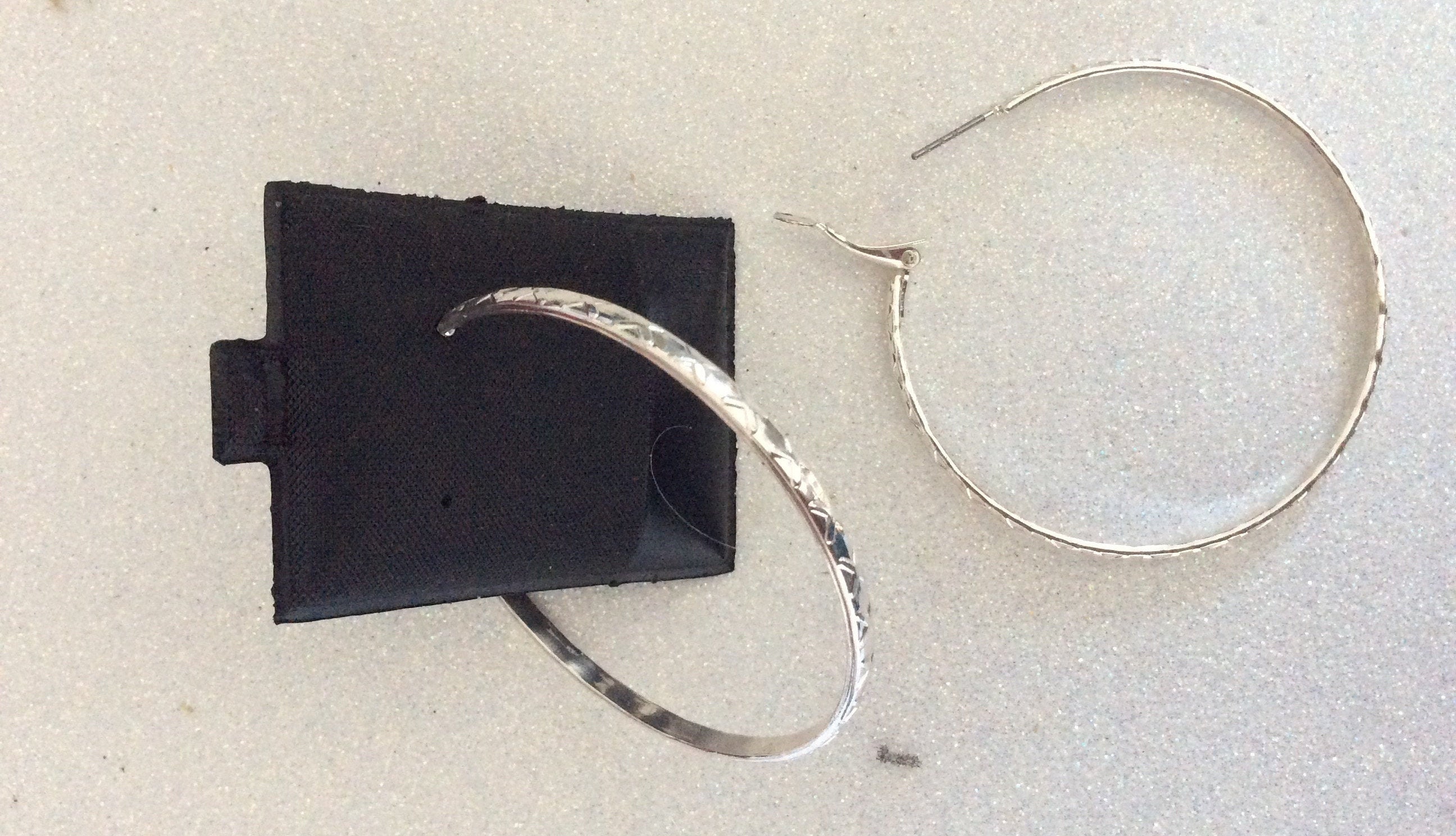 Hoop Shop Large Silver Lever Back Closure.large 3 2 1/2 2 - Etsy UK