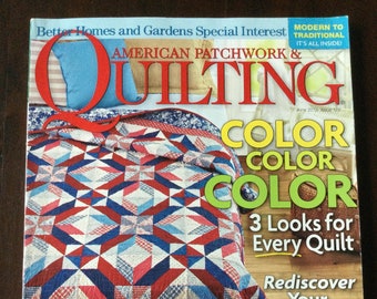 American Patchwork and Quilting Magazine - Etsy