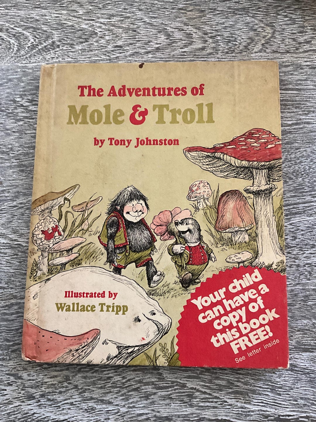 The Adventures of Mole & Troll by Tony Johnson - Etsy