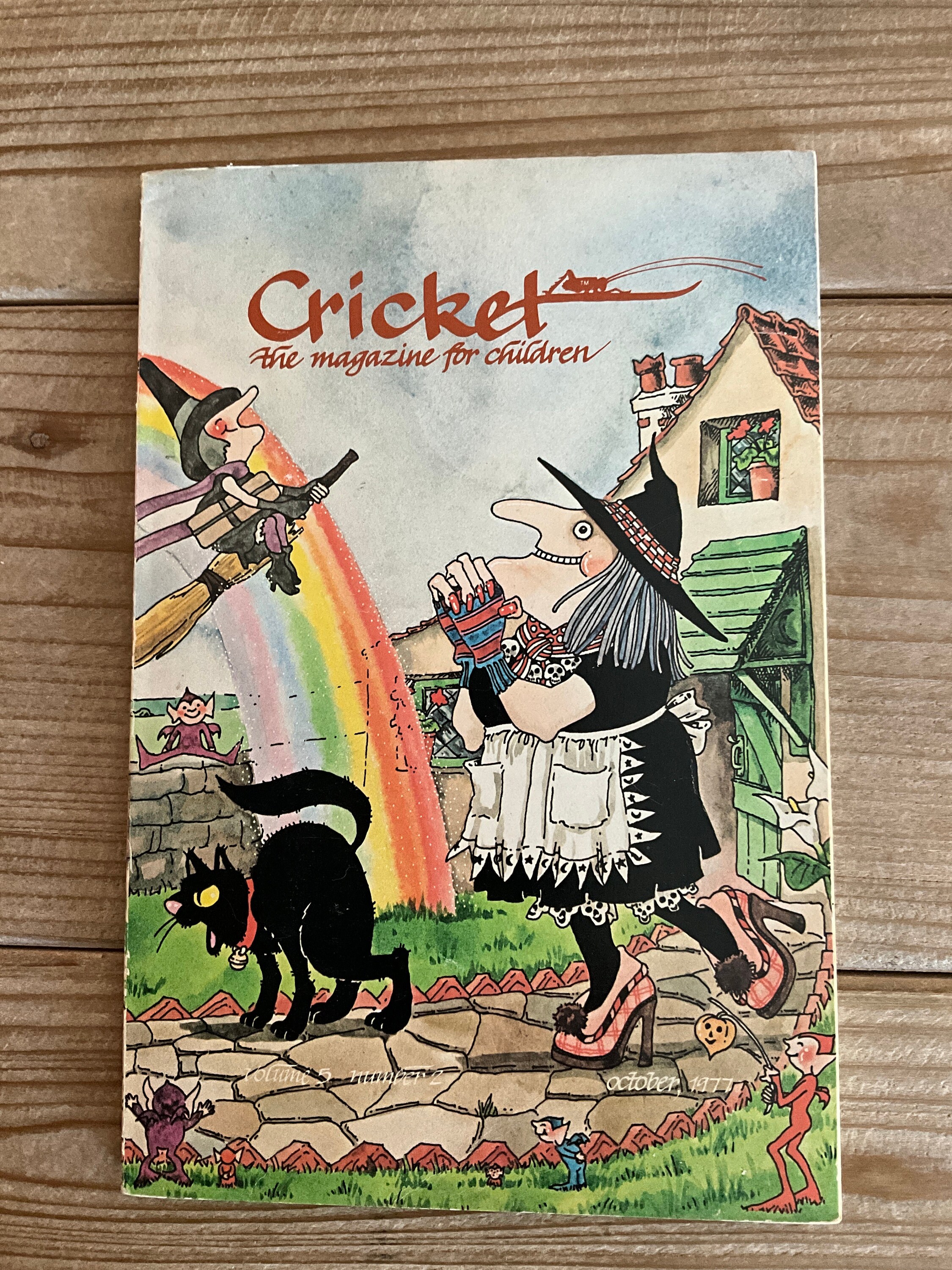 Vintage Cricket Magazine - Etsy
