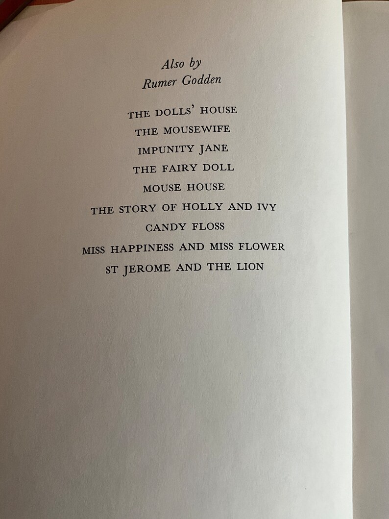 Vintage Copy of Little Plum by Rumer Godden - Etsy