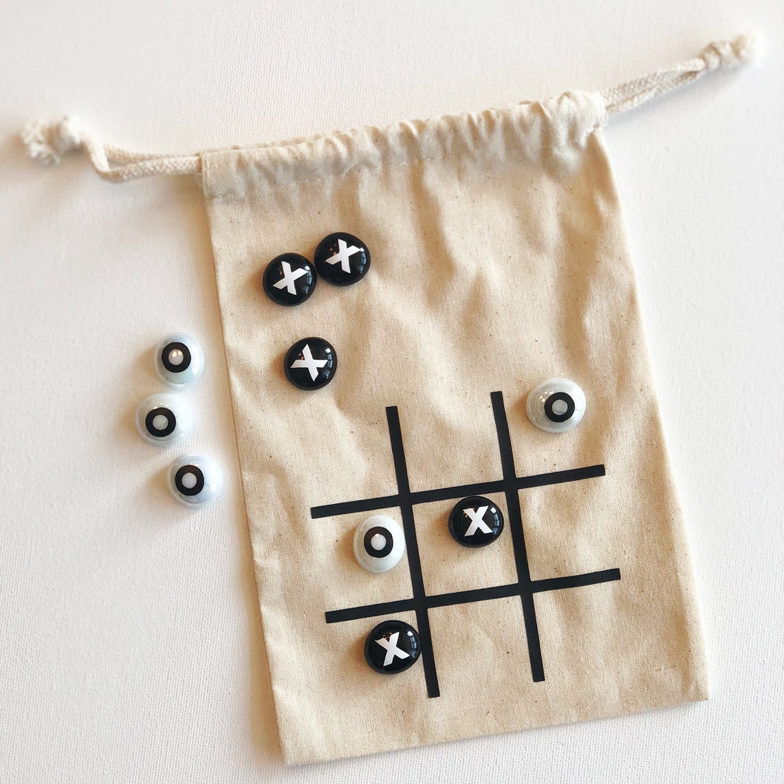 Game In A Bag Tic Tac Toe Etsy