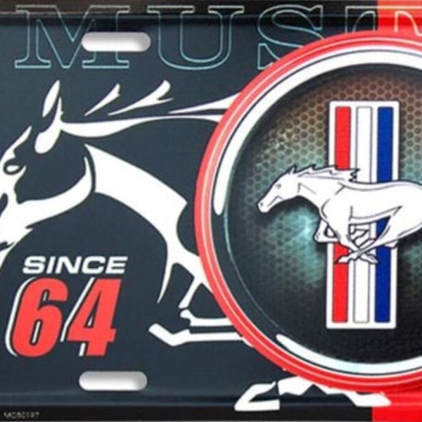 Ford Mustang License Plate Frames - Etsy