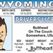 Butthead Prop Drivers License on a Laminated ID Card 3.4” X 2.2”.this ...