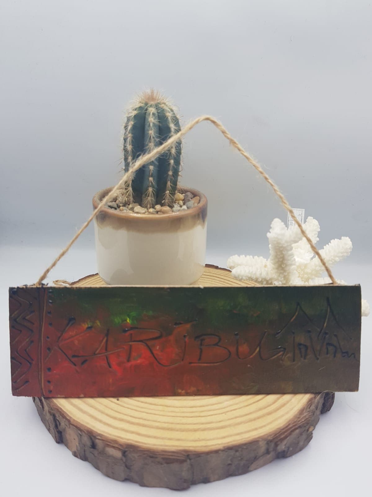 Kenyan wall Decor Karibu Wall Decor Welcome African art African Wall ...