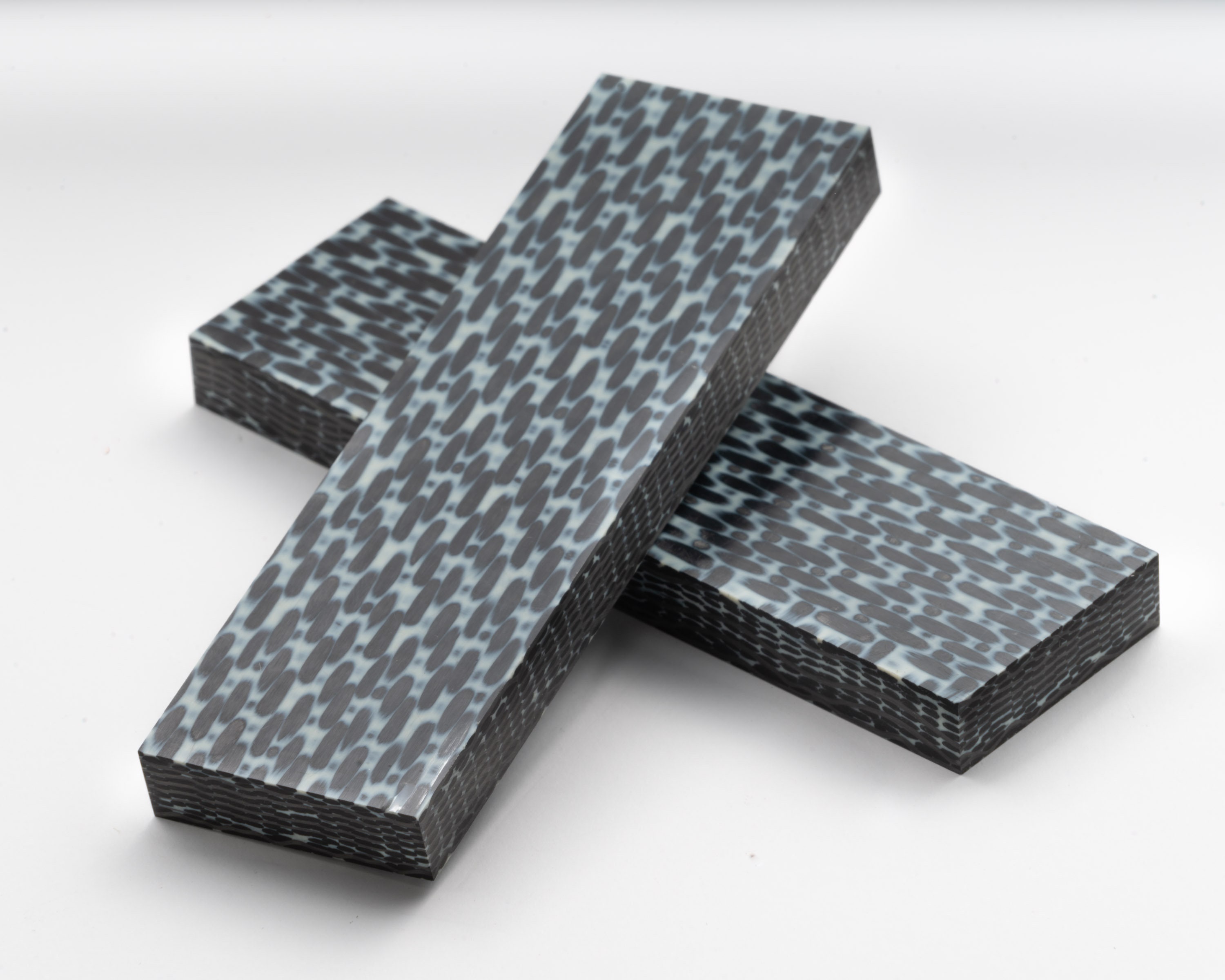 0.4375" "baby Blue" Carbon Fiber Scales, Harness Weave - Etsy