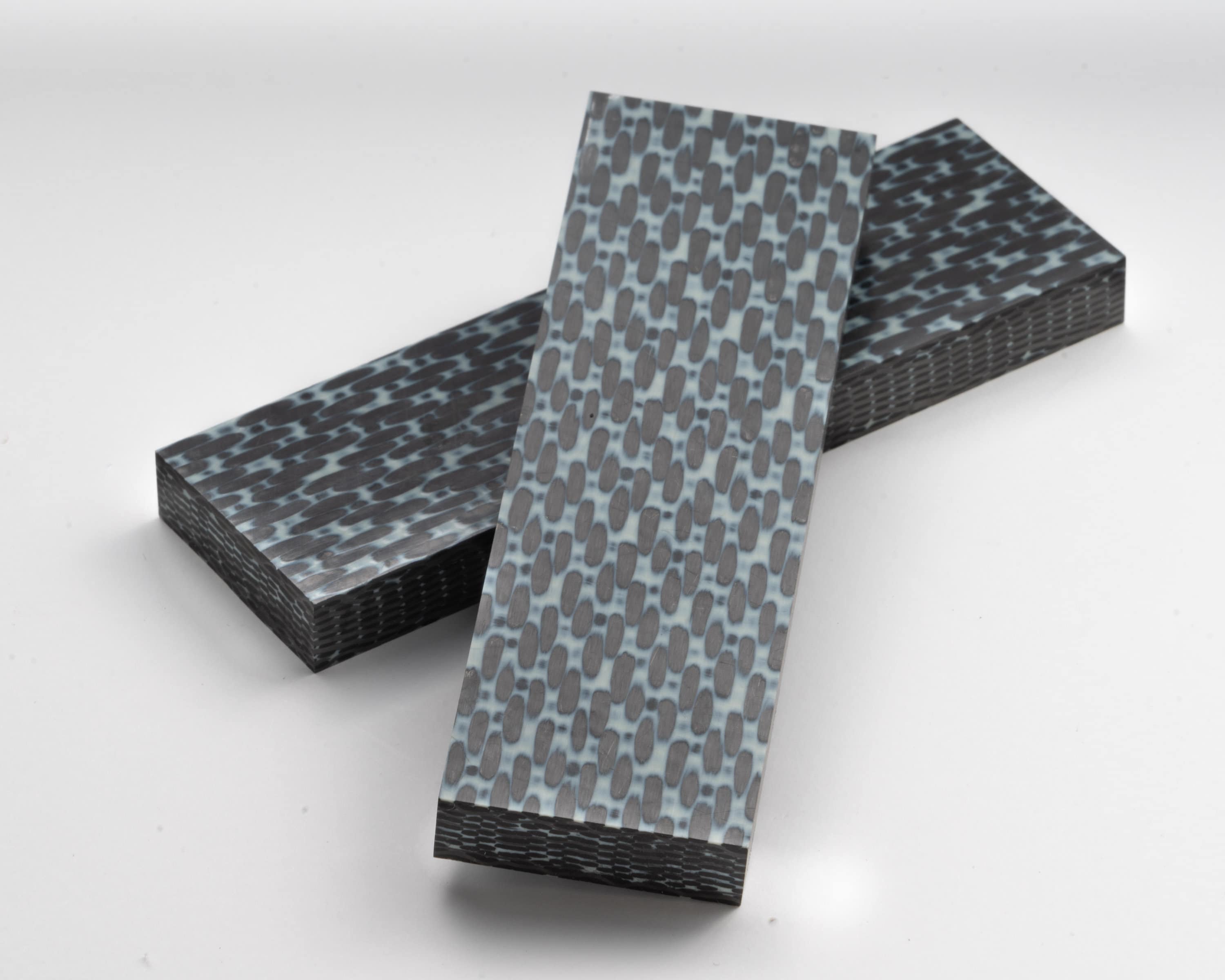 0.4375" "baby Blue" Carbon Fiber Scales, Harness Weave - Etsy