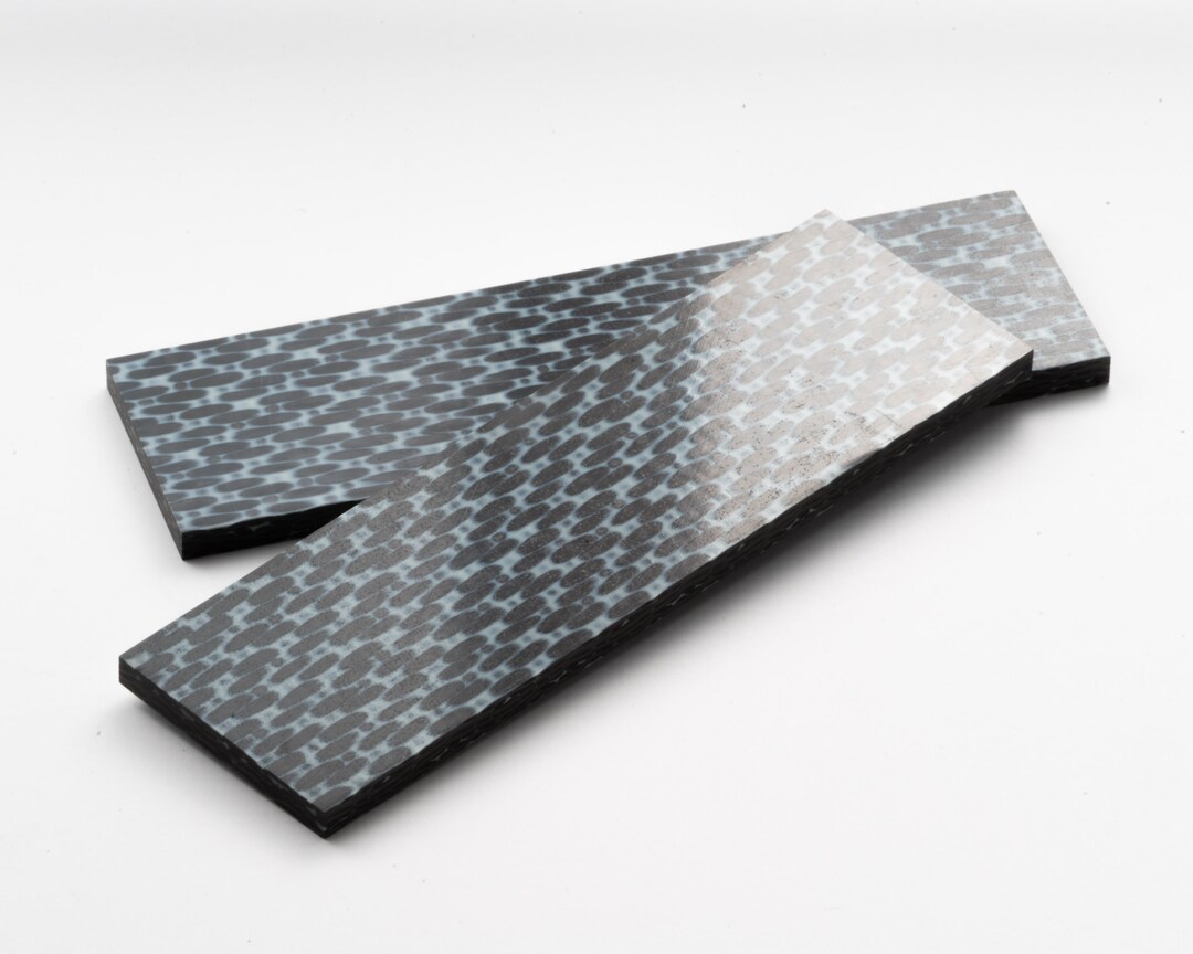 0.1875 baby Blue Carbon Fiber Scales, Harness Weave - Etsy