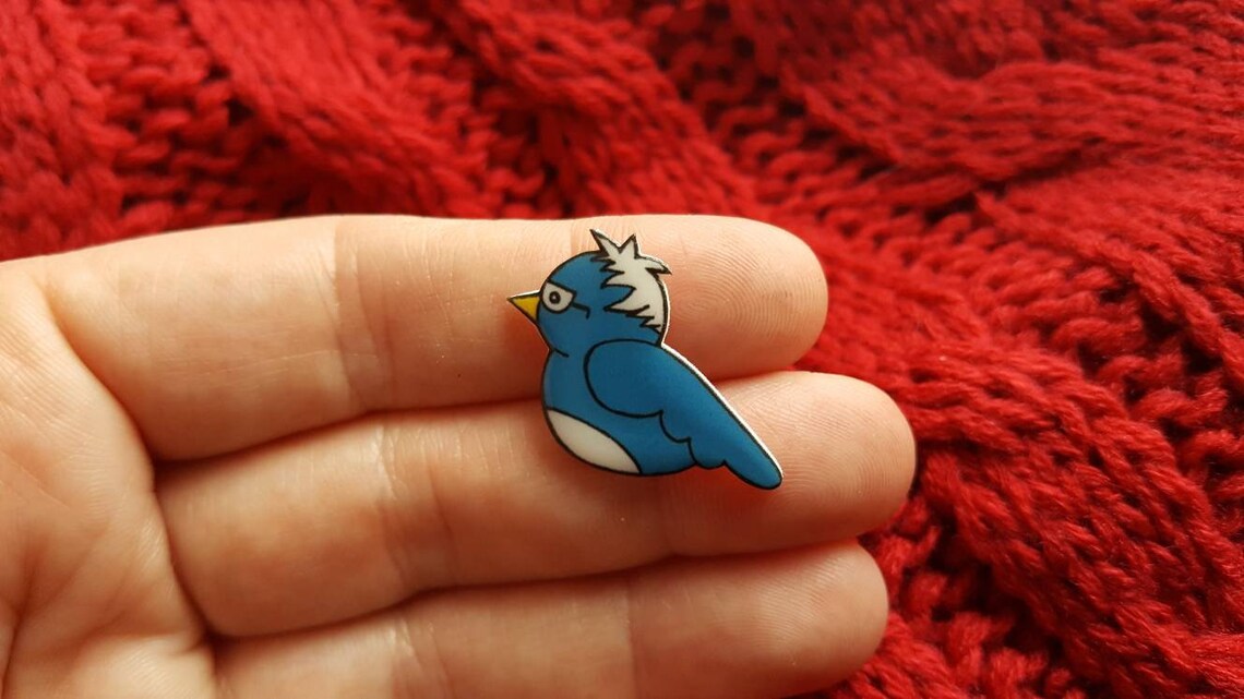 Bernie Sanders Pin Badge Birdie 2020 Revolution Not | Etsy