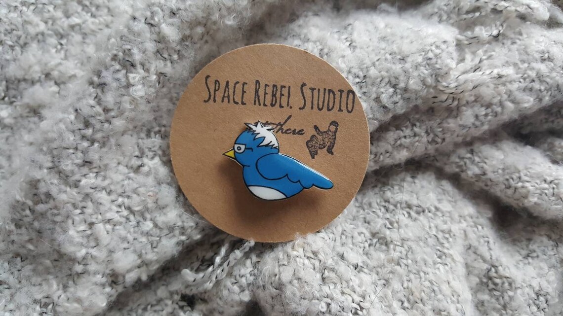 Bernie Sanders Pin Badge Birdie 2020 Revolution Not | Etsy