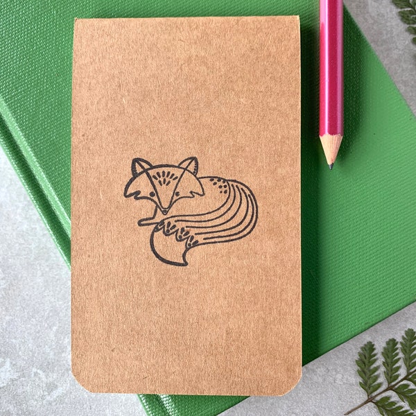 Fox Notebook - Etsy